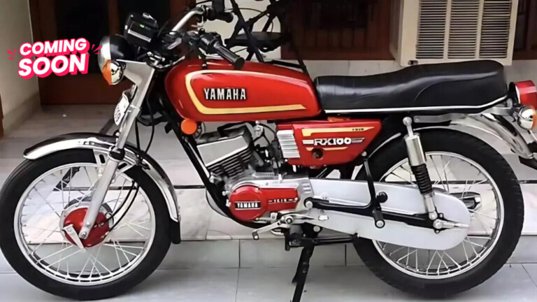 The 90s gem Yamaha RX 100 is back, Much Better In Looks